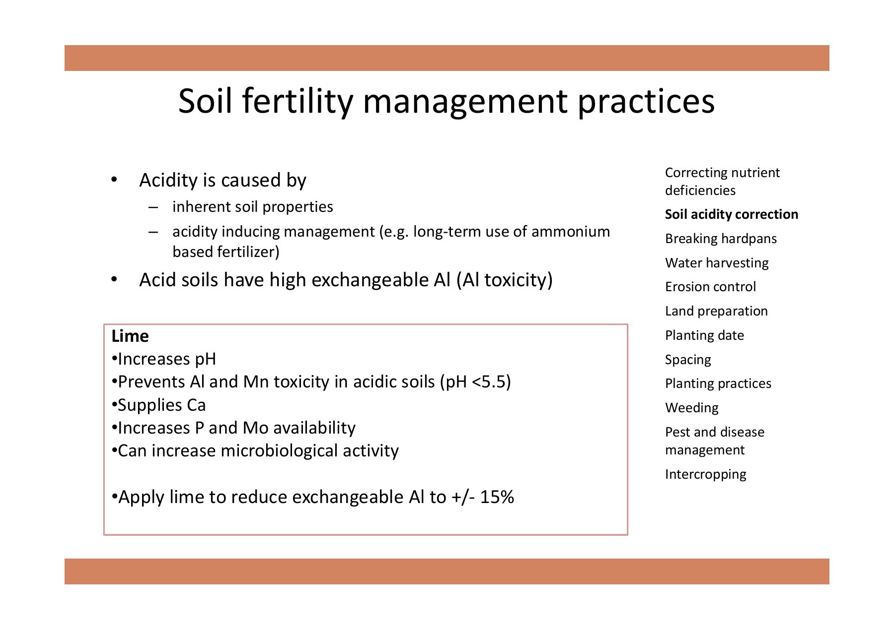 Importance Of Soil Fertility